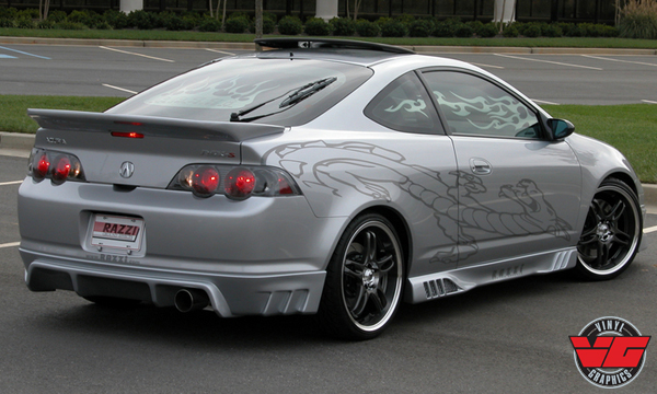 Vehicle Graphics - Painted - Acura RSX Body Kit-444-100