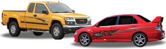 Vehicle Graphics - Automotive Graphics Superstore - Auto Trim, Decals ...