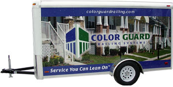 Vehicle Graphics - Custom Vinyl Trailer Wraps