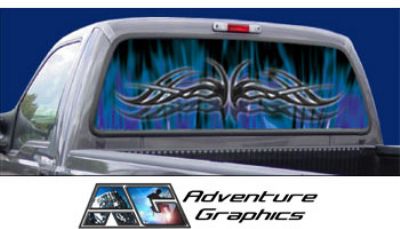 Vehicle Graphics - Wicked Custom Truck or SUV Rear Window Graphic by ...